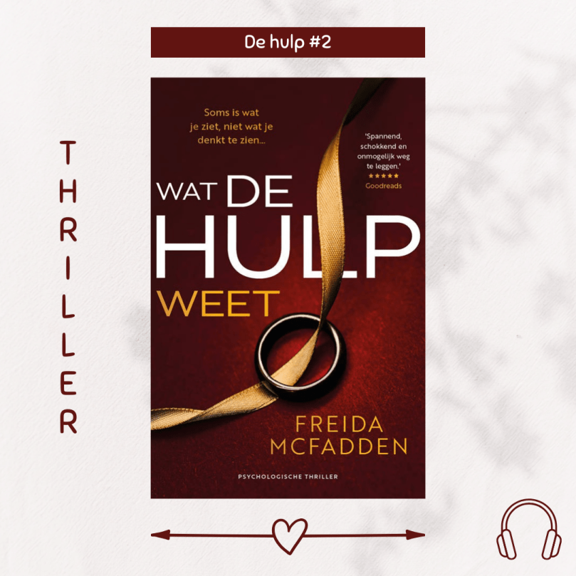 Boekrecensie | Wat de hulp weet – Freida McFadden – Kim leeft
